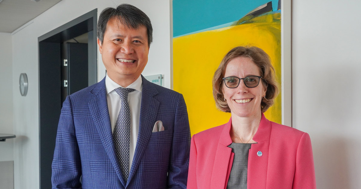 WIPO Director General Tang Visits Switzerland's Capital, Bern