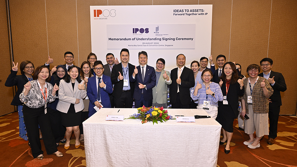 WIPO and IPOS Agree to Expand IP Training Opportunities in Singapore ...