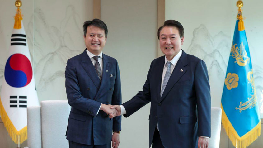 Director General Tang Visits Republic of Korea, Meets President, Senior ...
