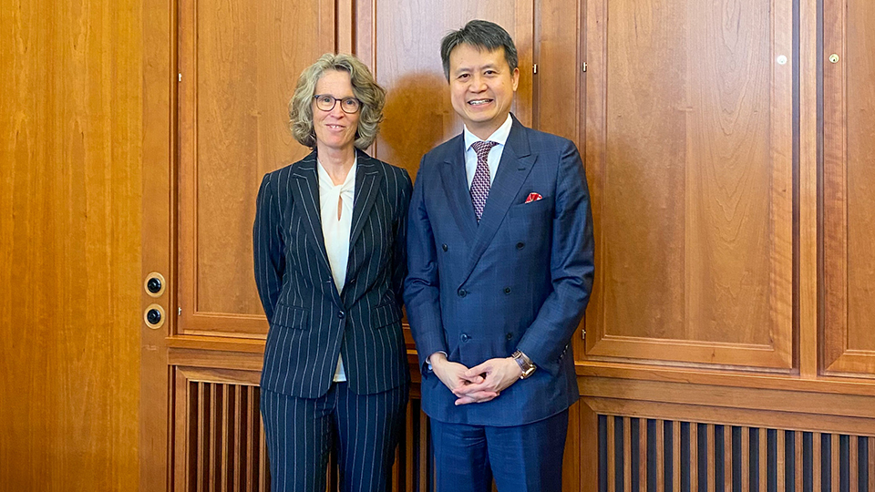 WIPO Director General Daren Tang Explores Germany's Innovation Hub