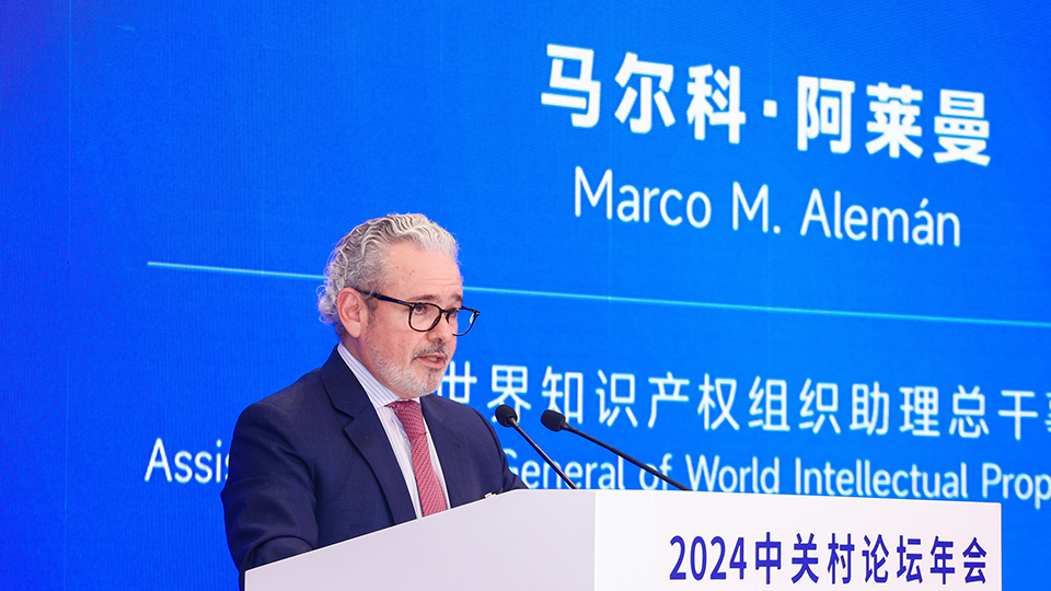 WIPO China: ADG Marco Aleman at 2024 ZGC Forum Series Report (III)