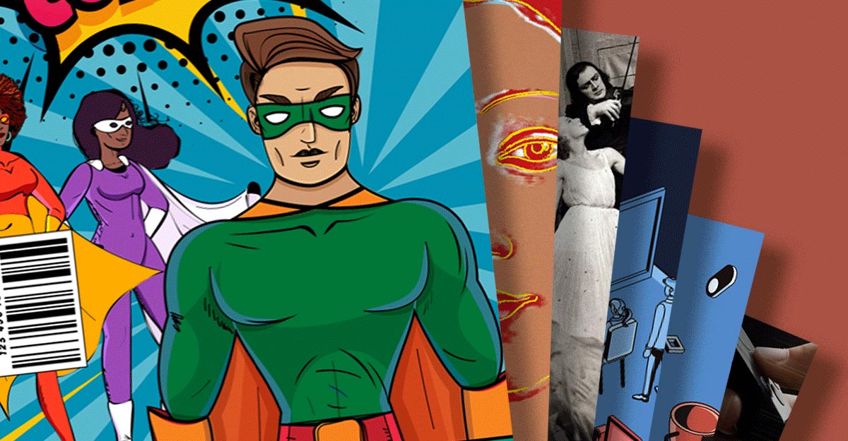 Pop Art Comic Book Characters