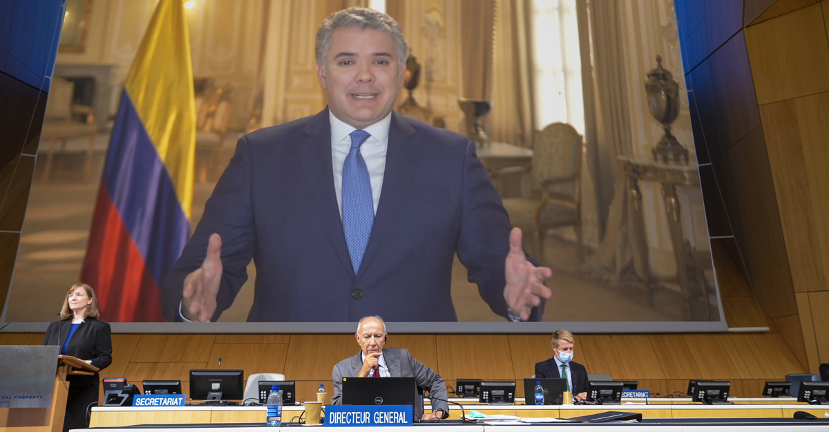 WIPO Director General Gurry and Colombia President Duque Open "WIPO ...
