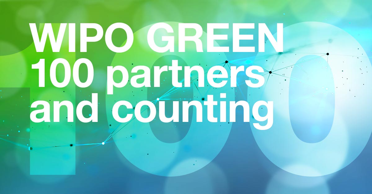 WIPO GREEN: 100 Partners and Counting as World-Renowned Members Join